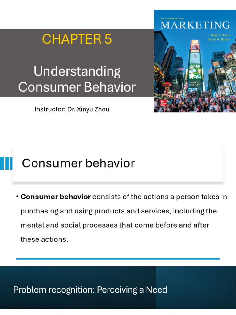 Chapter 5 Slides | PDF | Consumer Behaviour | Behavior