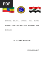 Xalayaa Adda Addaa | PDF