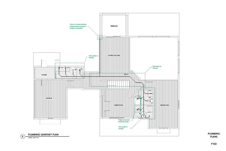 P104 - Plumbing Sanitry 02 | PDF