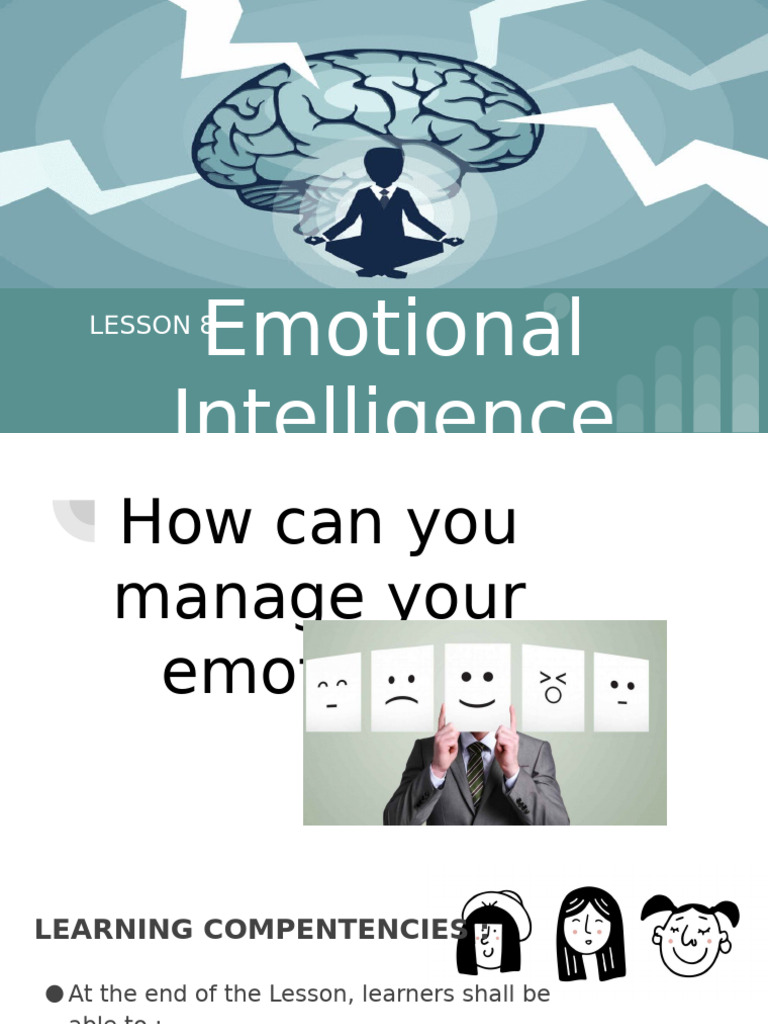Lesson-8 Emotional-Intelligence Updated | PDF | Emotional Intelligence ...