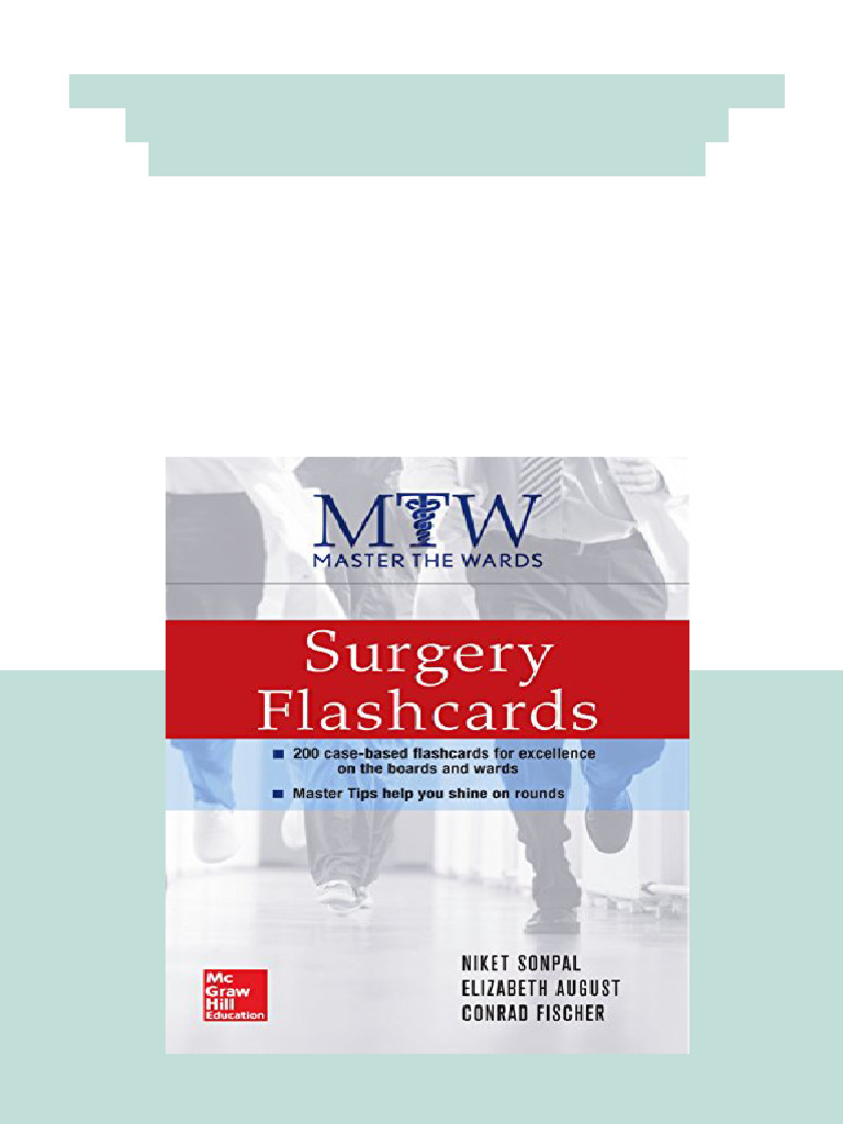 (Ebook) Master the Wards-Surgery Flashcards (Dec 3, 2015) by Sonpal ...