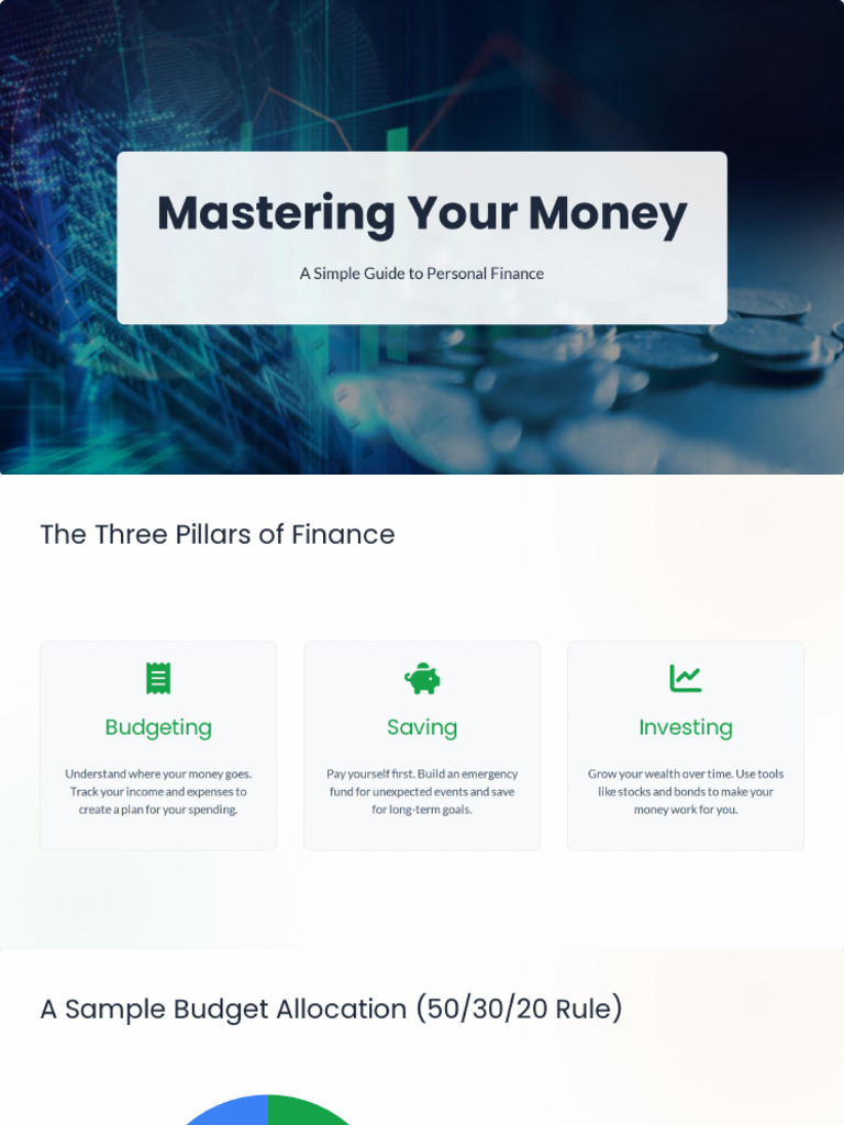 The Basics of Personal Finance | PDF