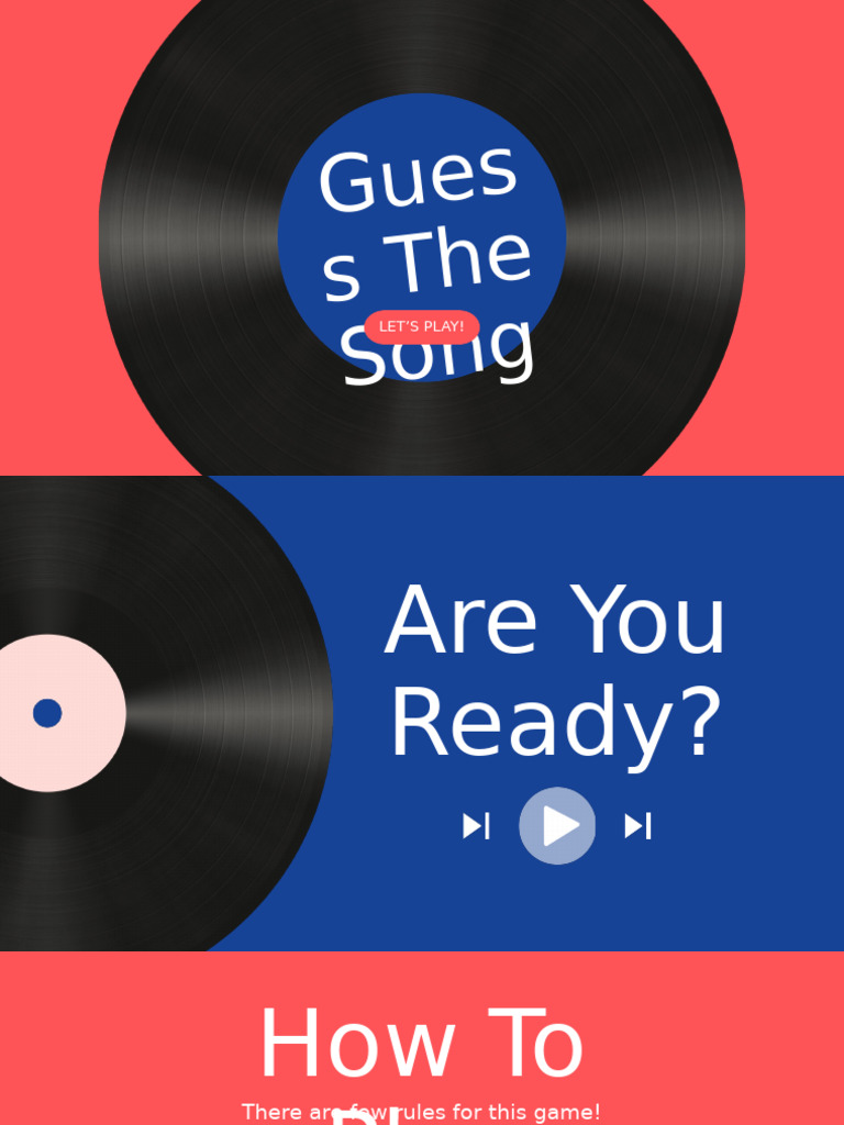 Guess the Song Game Instructions | PDF