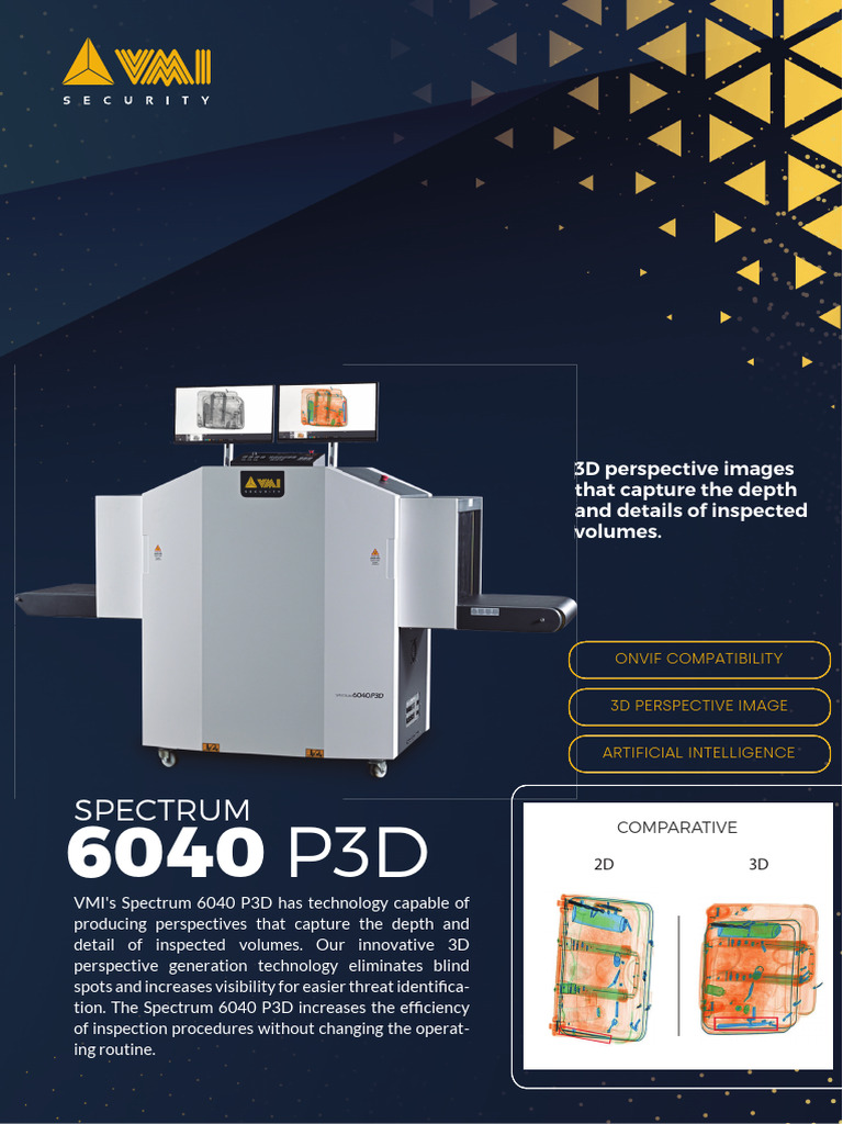 3D Inspection Technology: Spectrum 6040 P3D | PDF