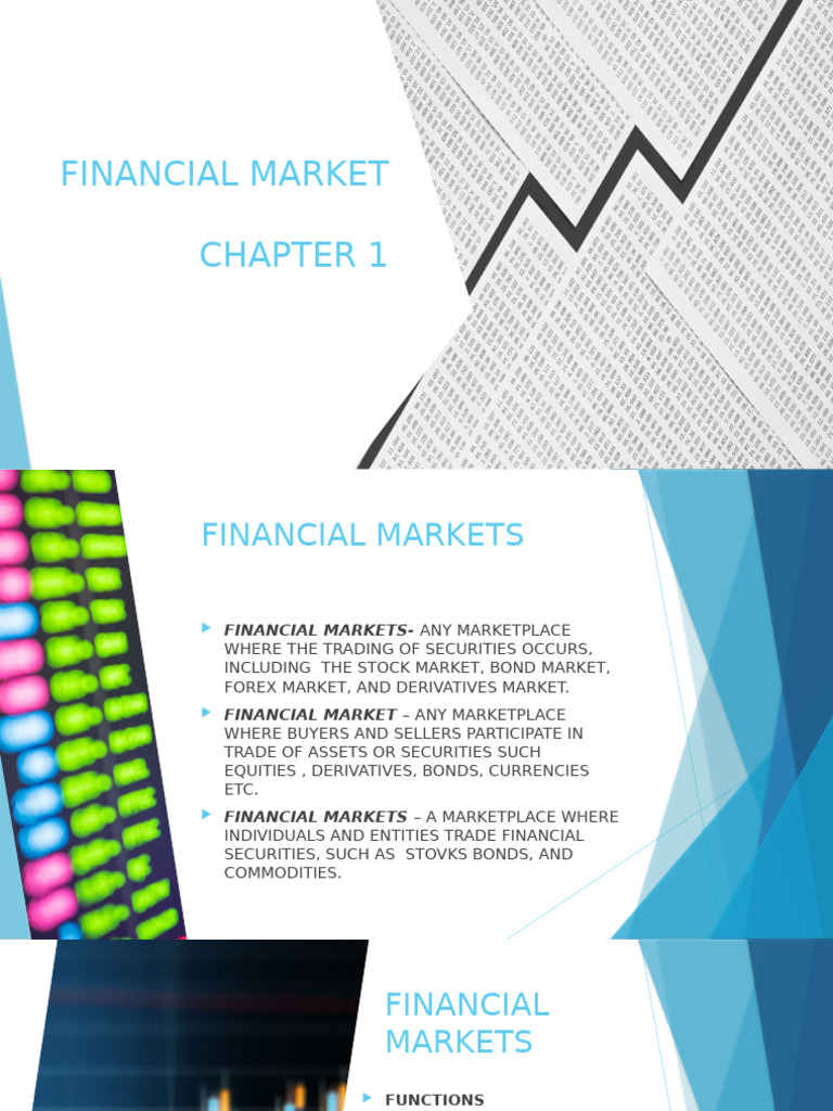 Overview of Financial Markets and Instruments | PDF | Bonds (Finance ...