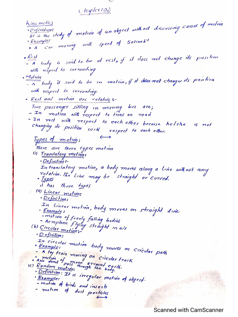 Chapter 2 Physics | PDF