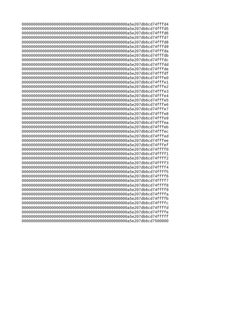 Bitcoin Keys Hex 68000000000000000000 | PDF