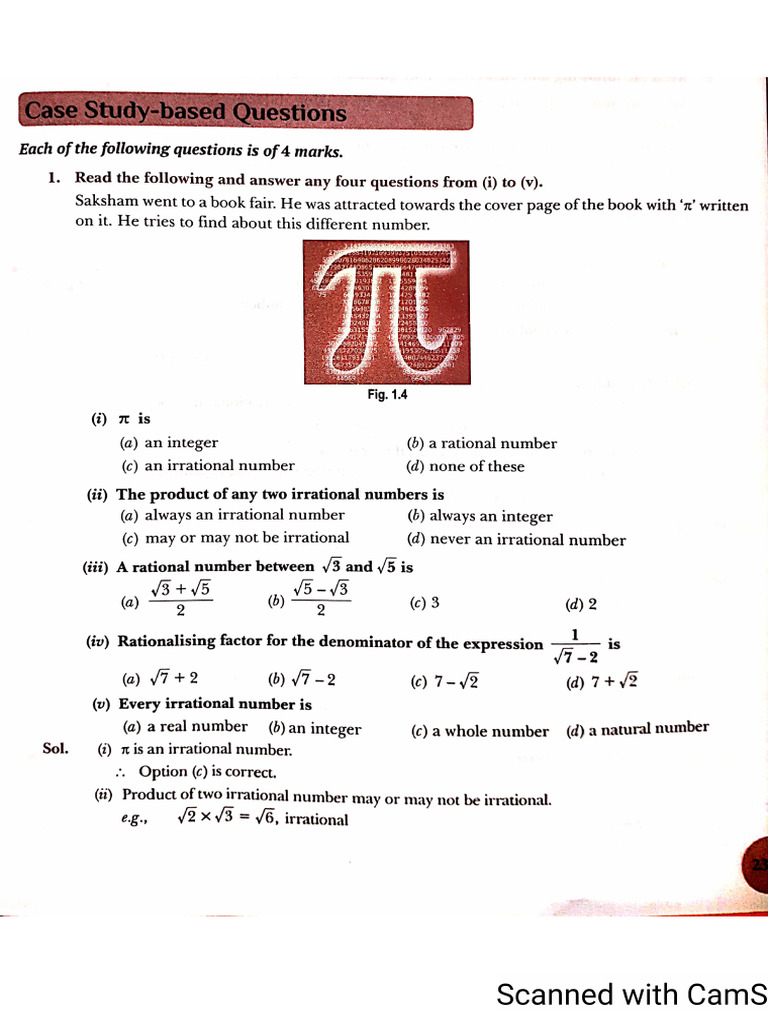 9th Case Based Questions | PDF