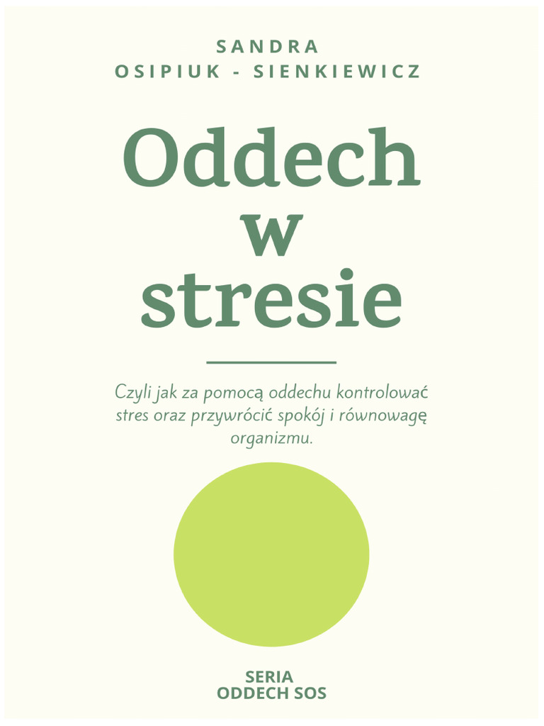 Oddech W Stresie | PDF