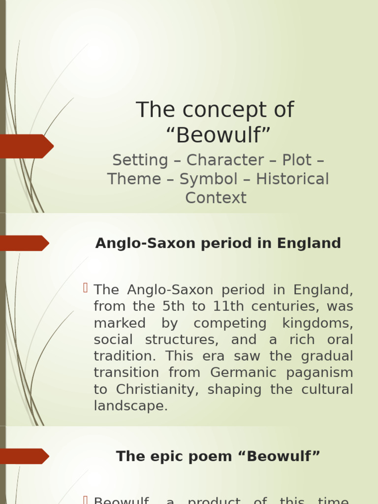 Beowulf: Themes and Historical Context | PDF | Beowulf | Geats