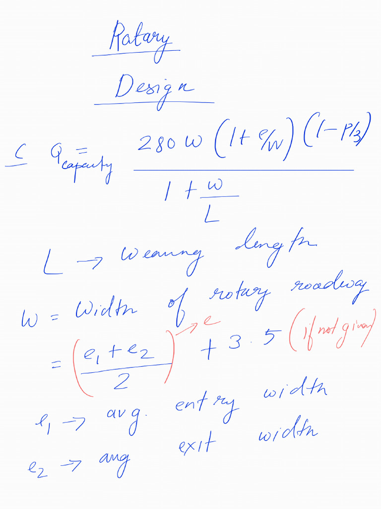 Traffic Notes Rotary | PDF