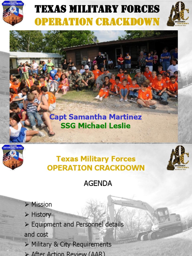 Operation Crackdown Overview | PDF | Armed Conflict