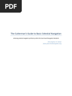 Celestial Navigation Formulas & Calculations | PDF | Navigation | Azimuth