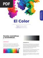 Escalas Cromáticas y Acromáticas | PDF | Color | Gris