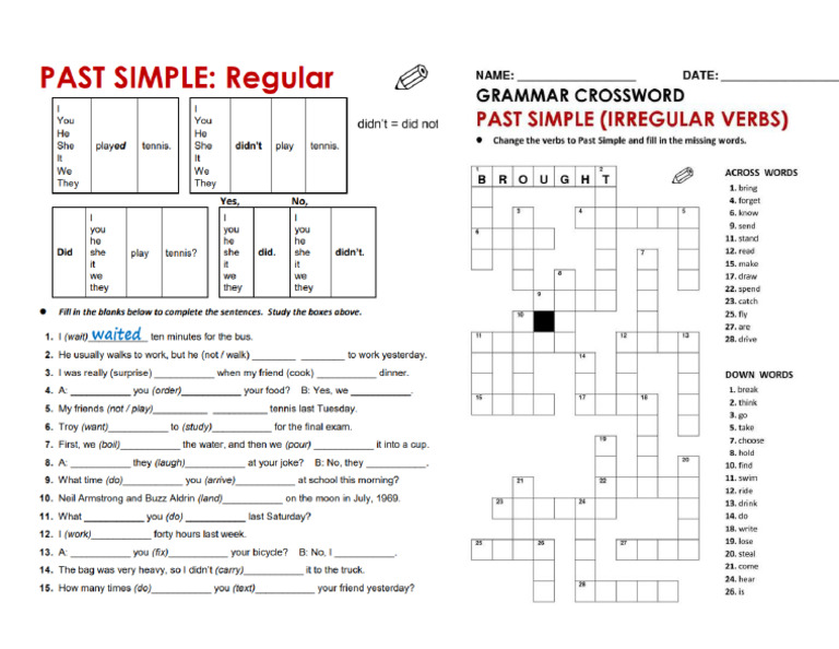 Simple Past | PDF