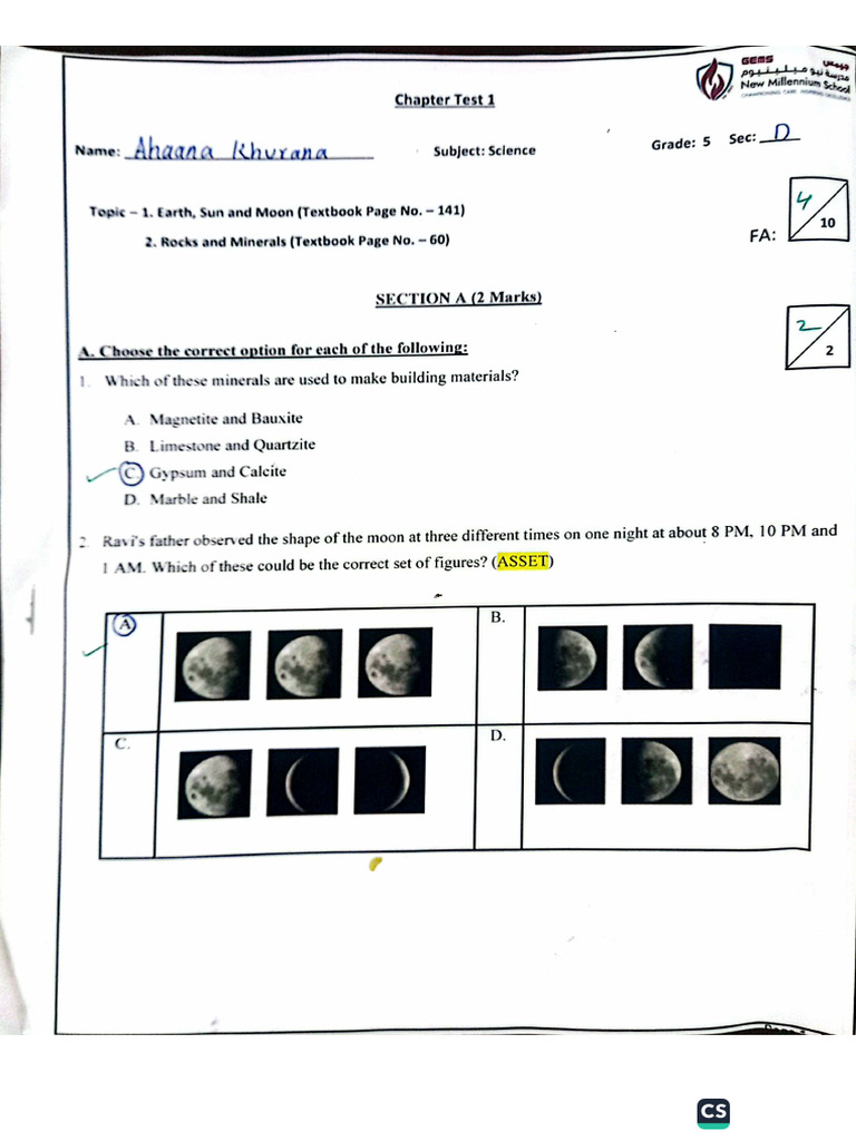 Chapter Test | PDF