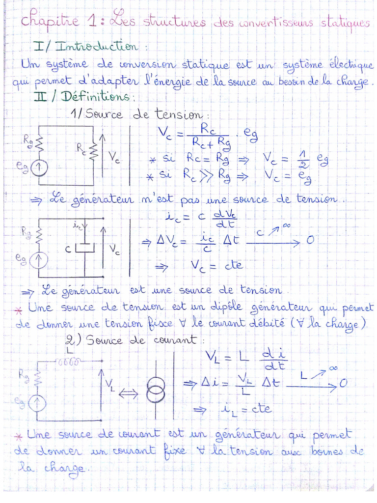 Conv Statique Partie 1 | PDF