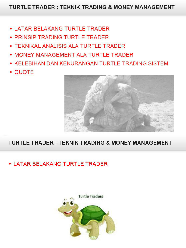 Materi Turtle Trader | PDF