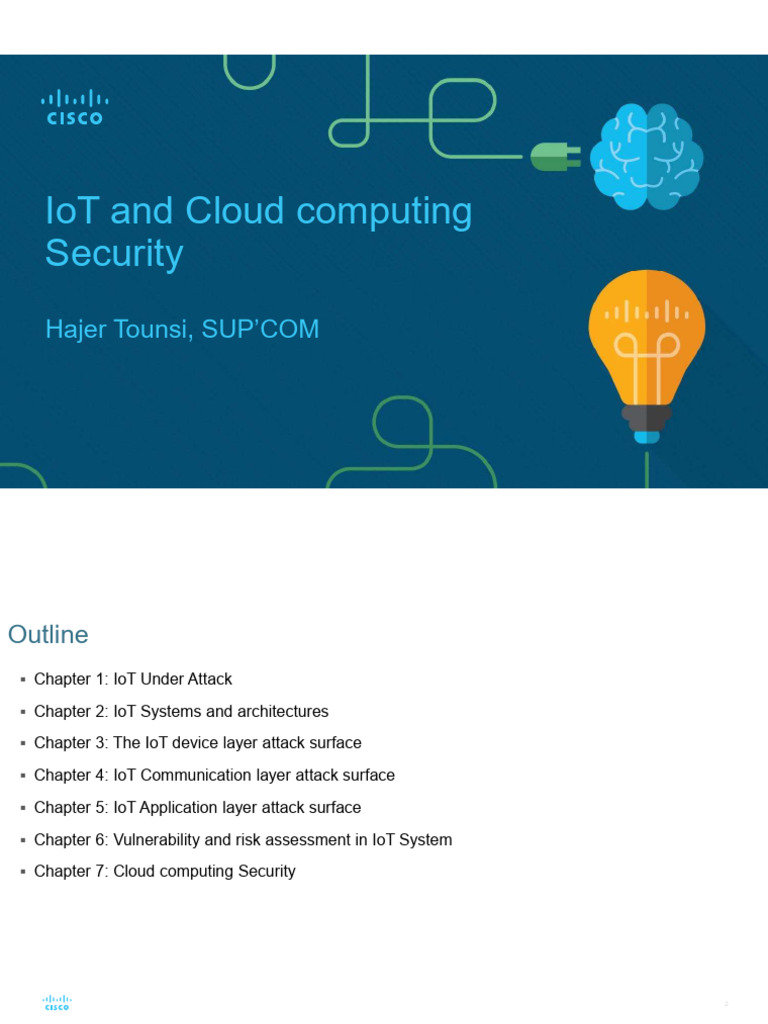 Ch1 IoT Security | PDF | Internet Of Things | Computer Security