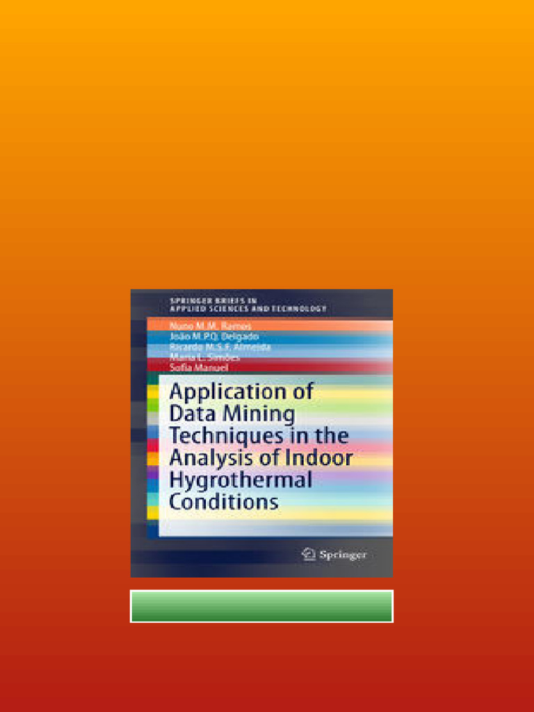 Application Of Data Mining Techniques In The Analysis Of Indoor ...