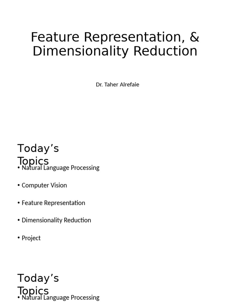 NLP and Computer Vision Techniques | PDF | Principal Component Analysis ...
