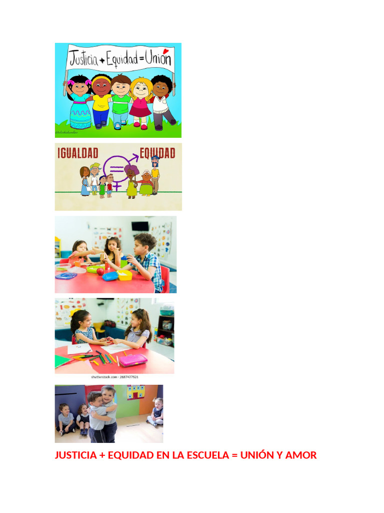 Justicia y Equidad en La Escuela | PDF