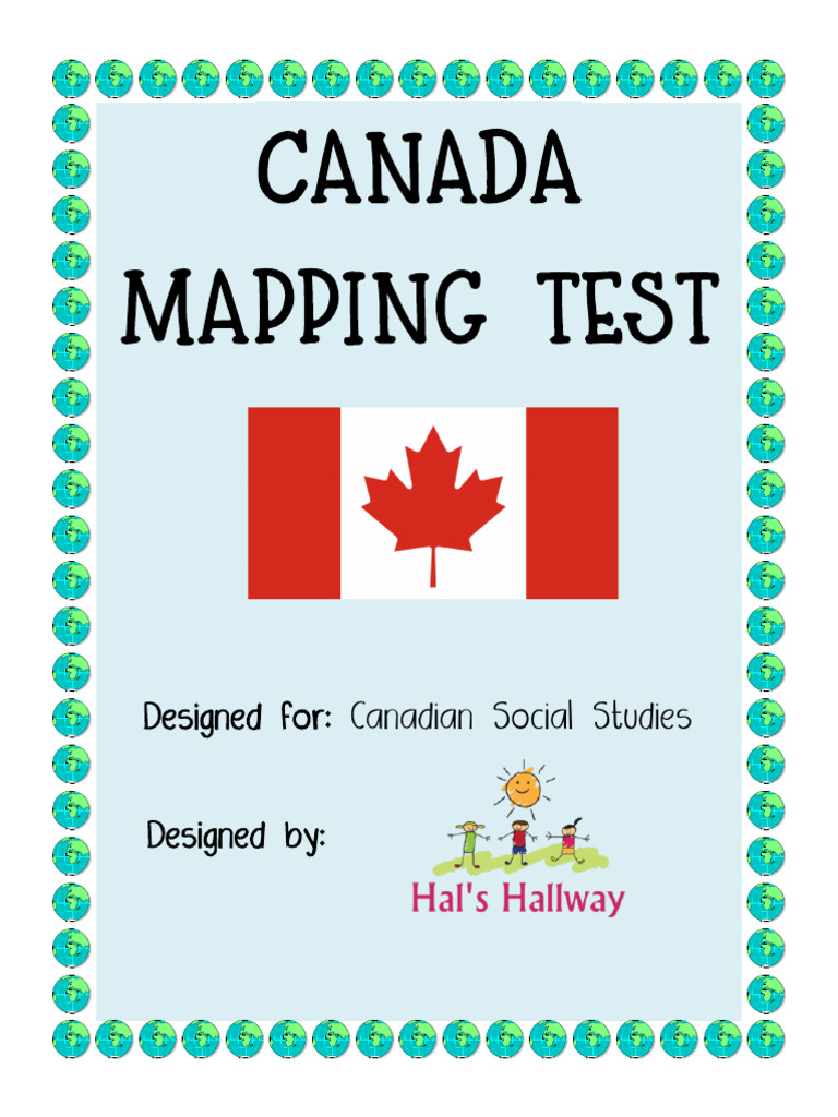 Canadian Social Studies Mapping Test | PDF