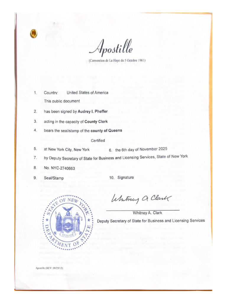 Apostille | PDF