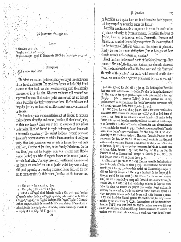The History of The Jewish People in The Age of JC - Chapter 6 Jonathan ...
