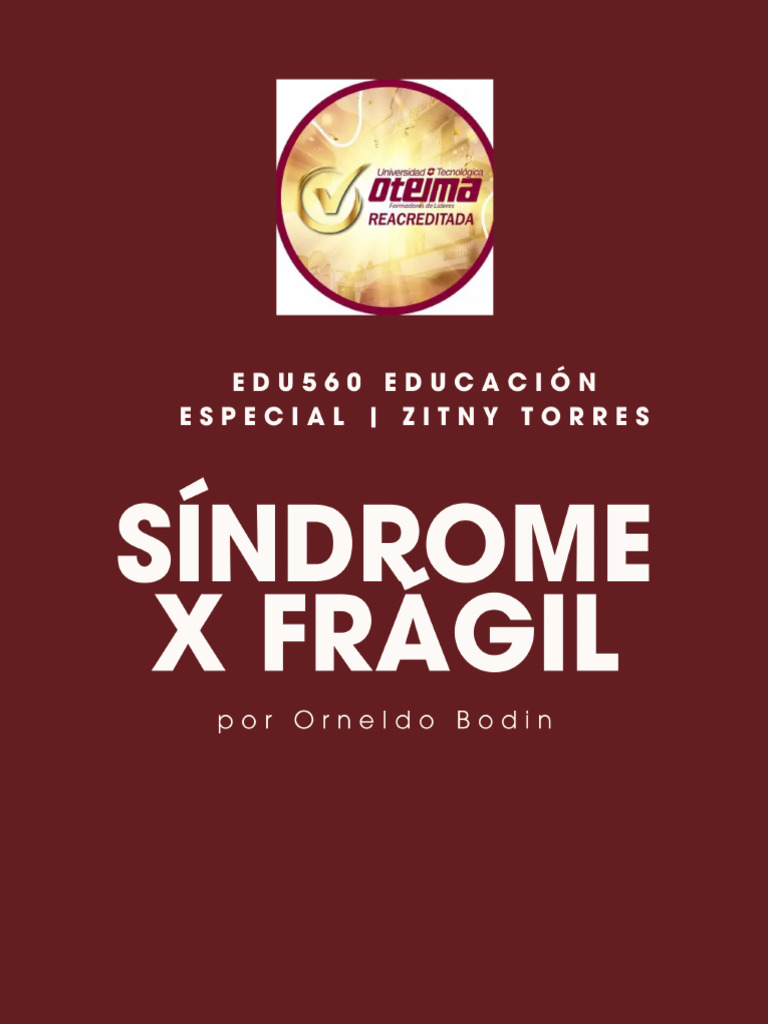 Síndrome X Frágil | PDF