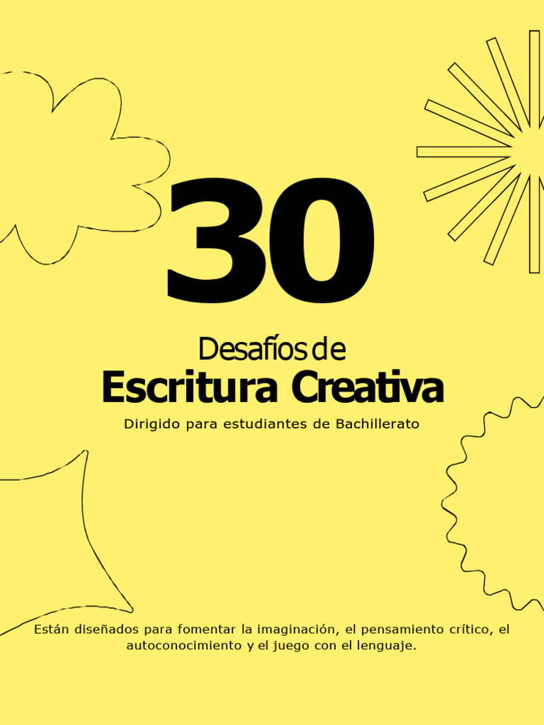 Desafíos de Escritura Creativa | PDF