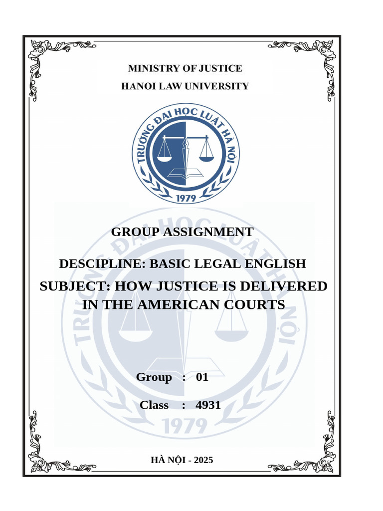 Justice Delivery in American Courts | PDF | Precedent | Sharia