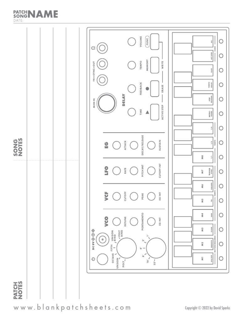 FREE+Download+ +Korg+Volca+Keys+Diagram | PDF
