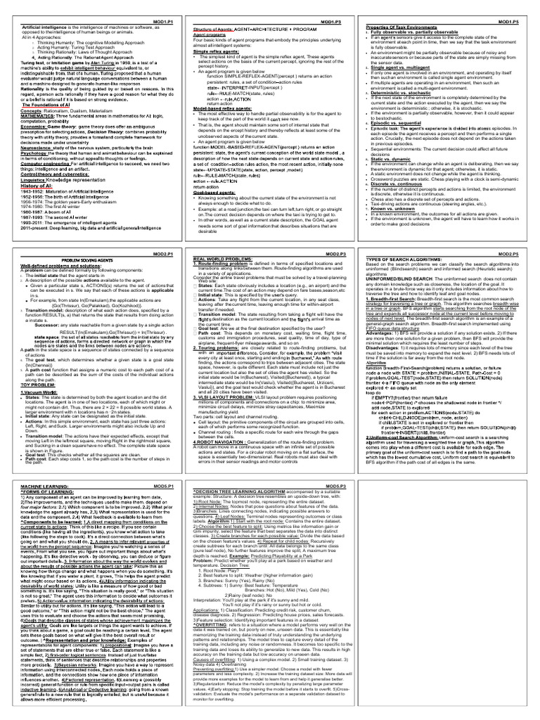 B_AI | PDF | Statistical Classification | Algorithms