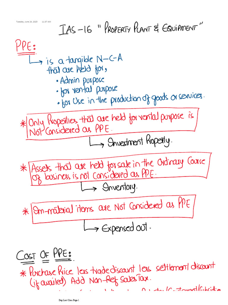 Dep Last Class Updated (A1N) | PDF