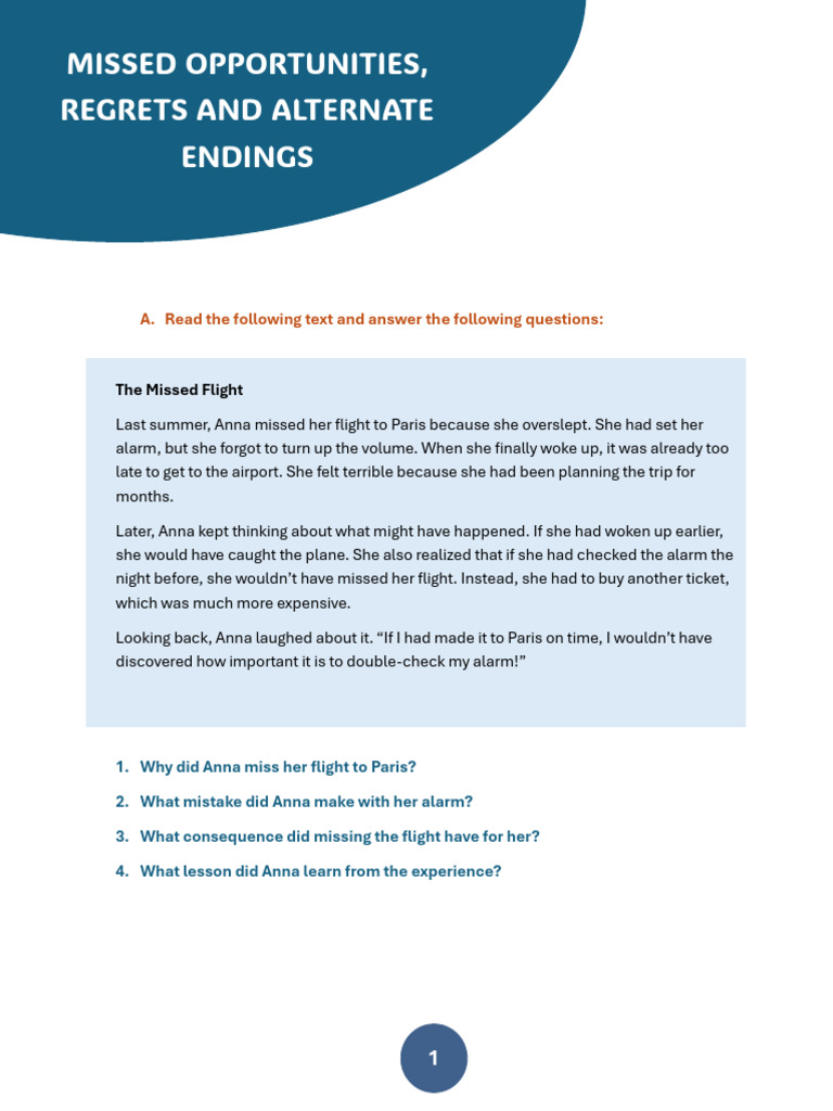 3rd Conditional Worksheet | PDF