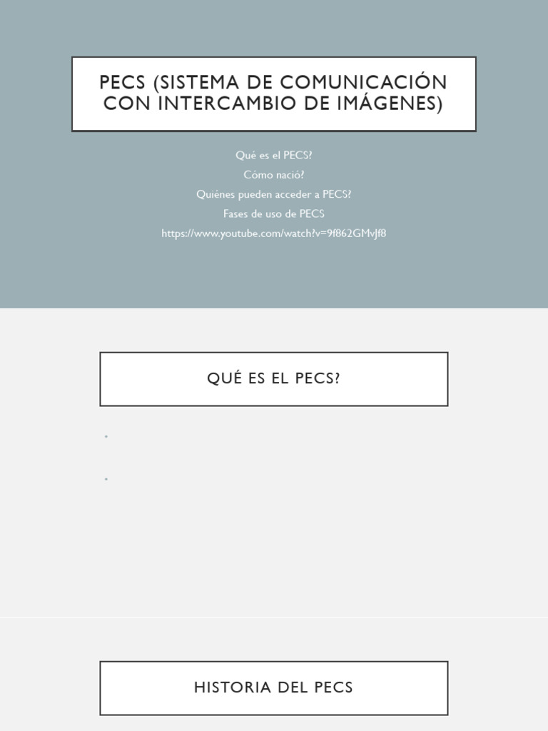 PECS (2) | PDF | Autismo | Comunicación