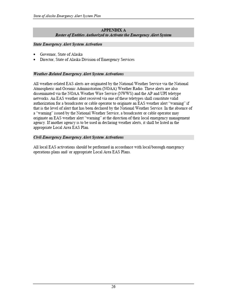 EAS Appendix A | PDF