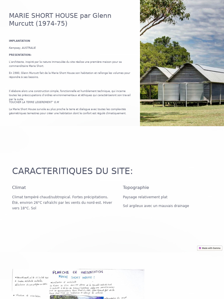 Marie Short House : Écologie et Design | PDF