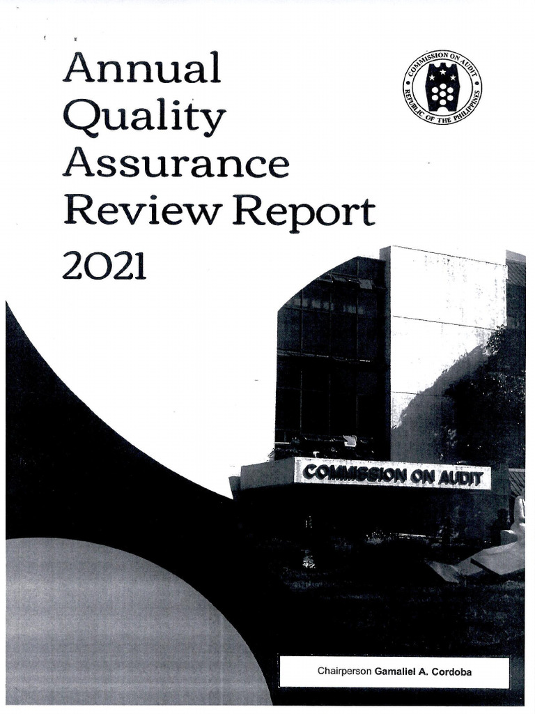 Annual Quality Assurance Review Report 2021 - 0001 | PDF