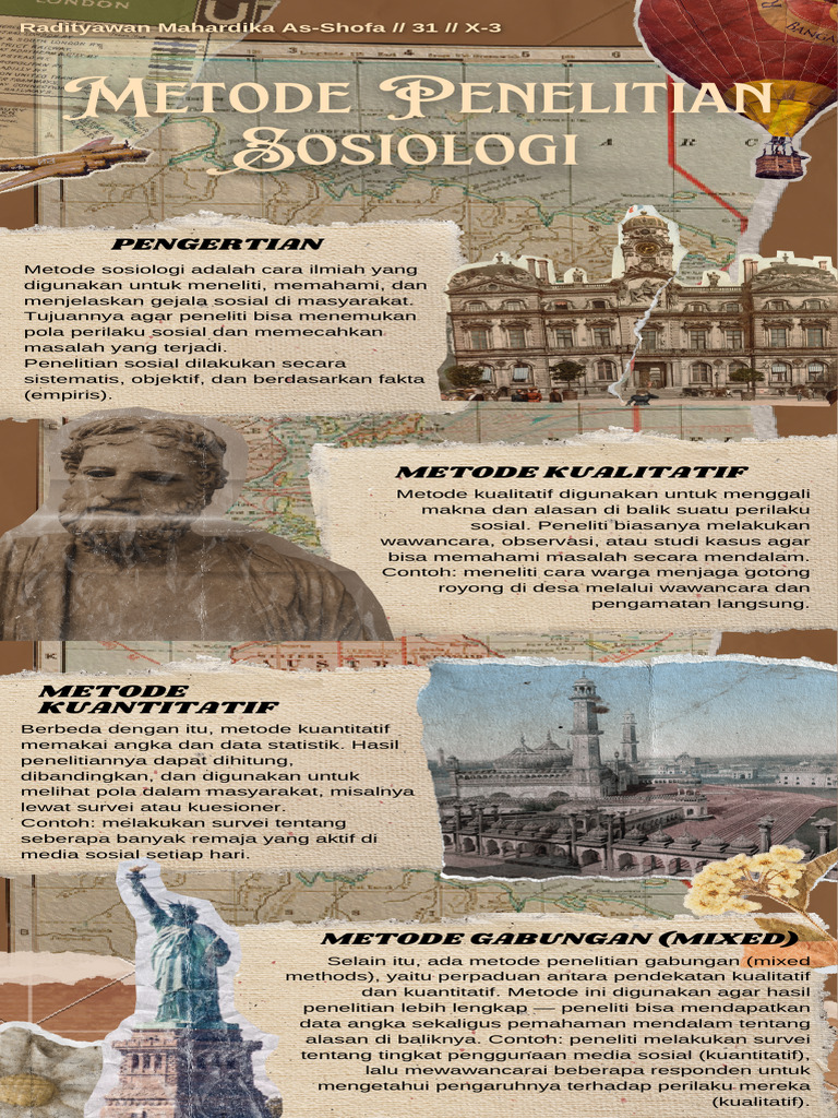 Brown and Beige Vintage Scrapbook Museum of History Infographic | PDF