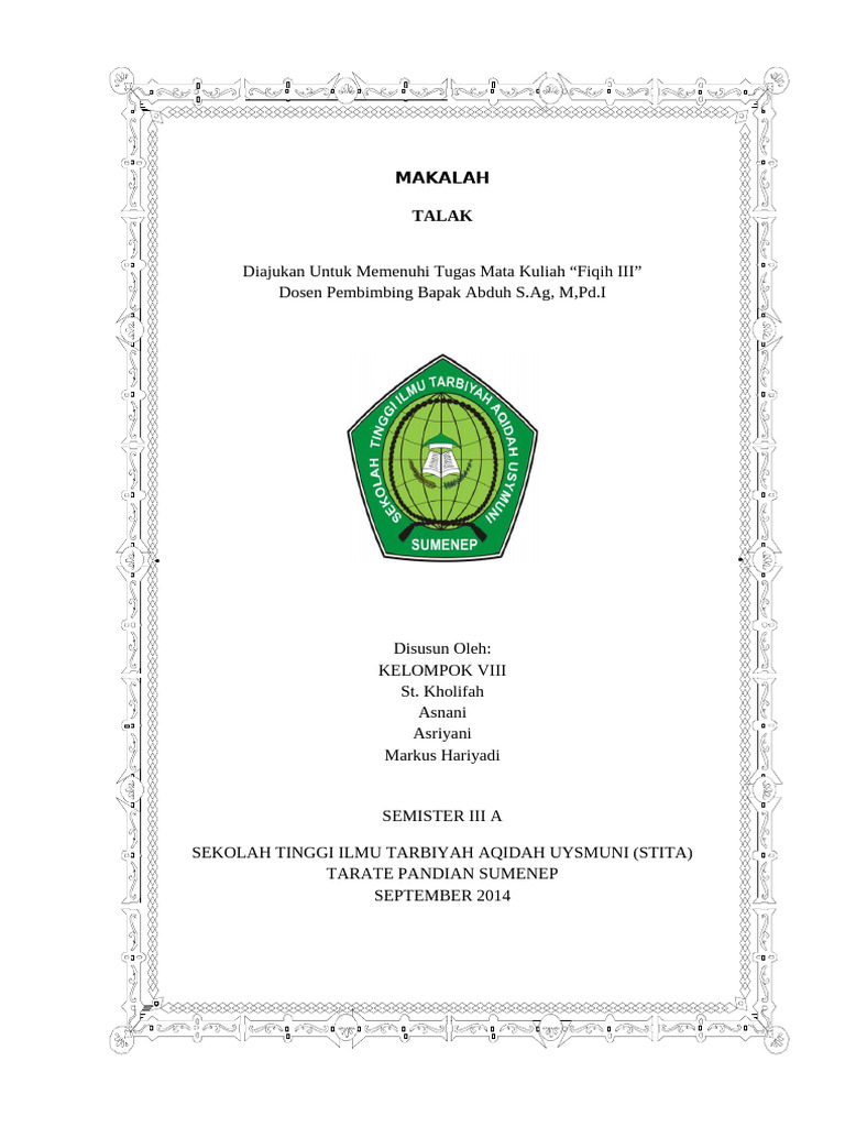 Kaper Makalah | PDF