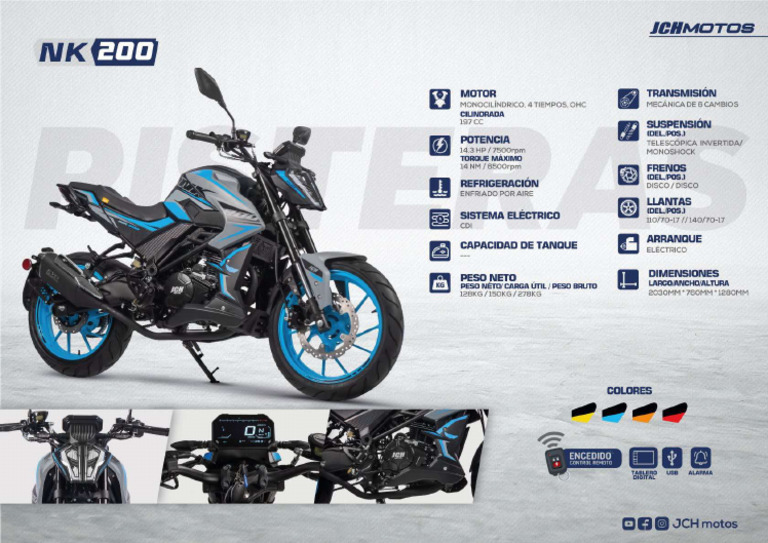 Ficha Tecnica NK 200 | PDF