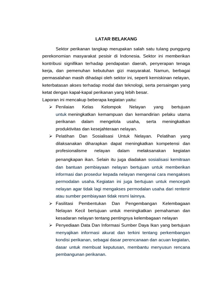 Latar Belakang | PDF