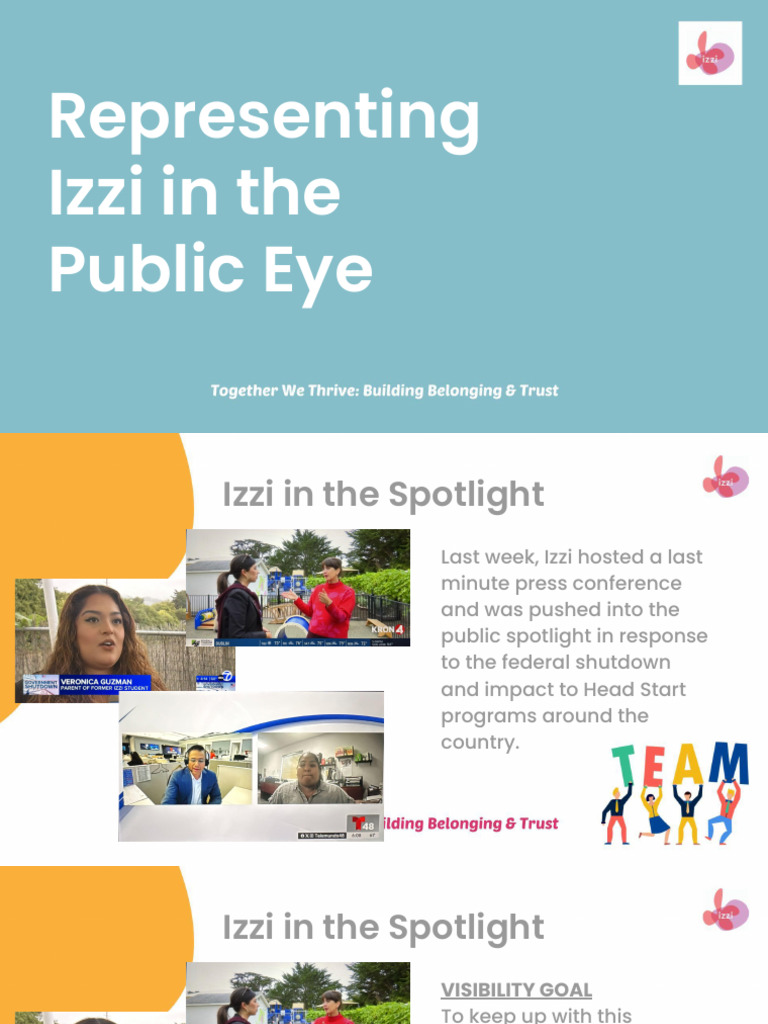 November 2025 SDD - Representing Izzi in The Public Eye | PDF