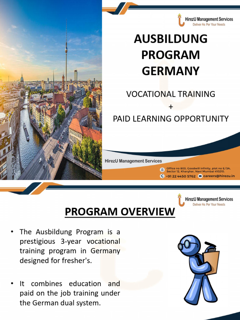 Ausbildung Program Germany | PDF
