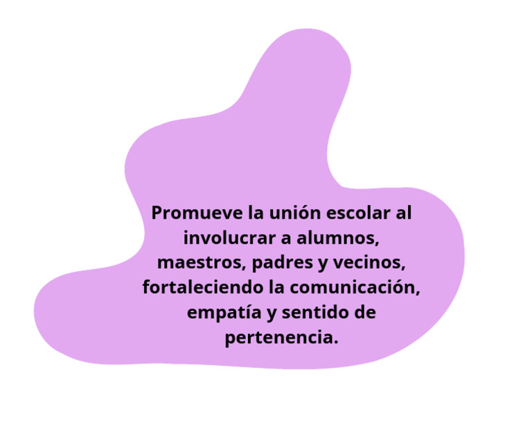 Promueve La Unión Escolar Al Involucrar a Alumnos, Maestros, Padres y ...