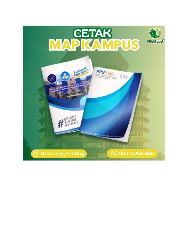 Pusat Cetak Map Kampus Palangkaraya | PDF