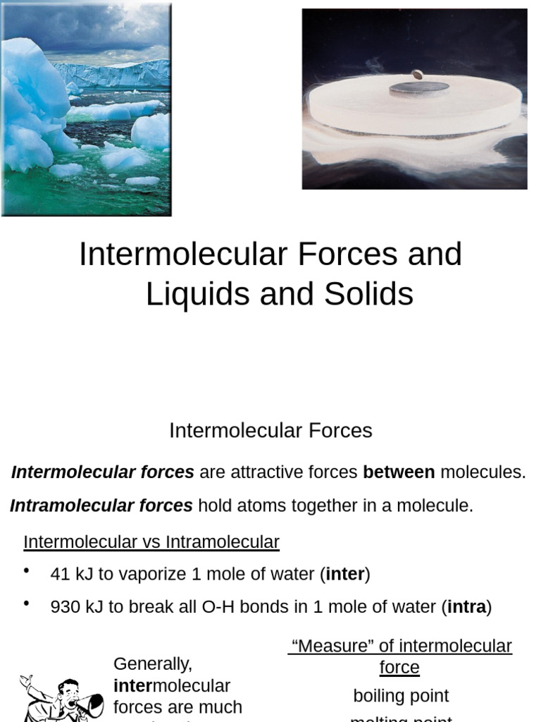7 Liquids and Solids | PDF | Intermolecular Force | Chemical Polarity