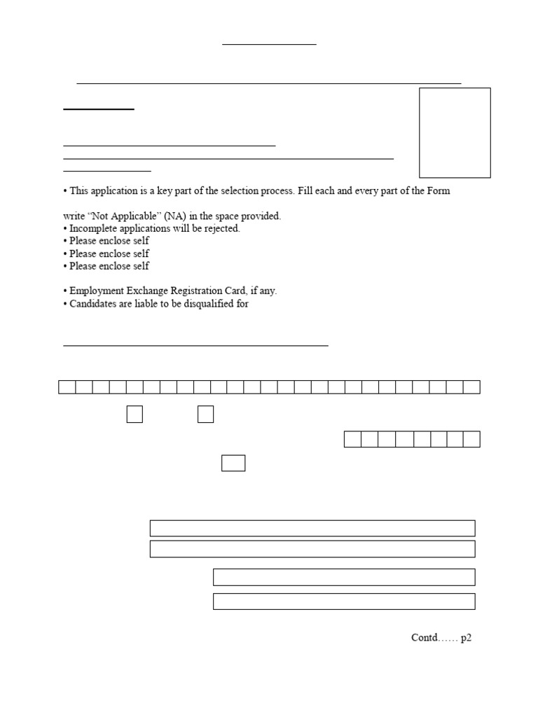 Field Officer Application Form - Lakhimpur | PDF